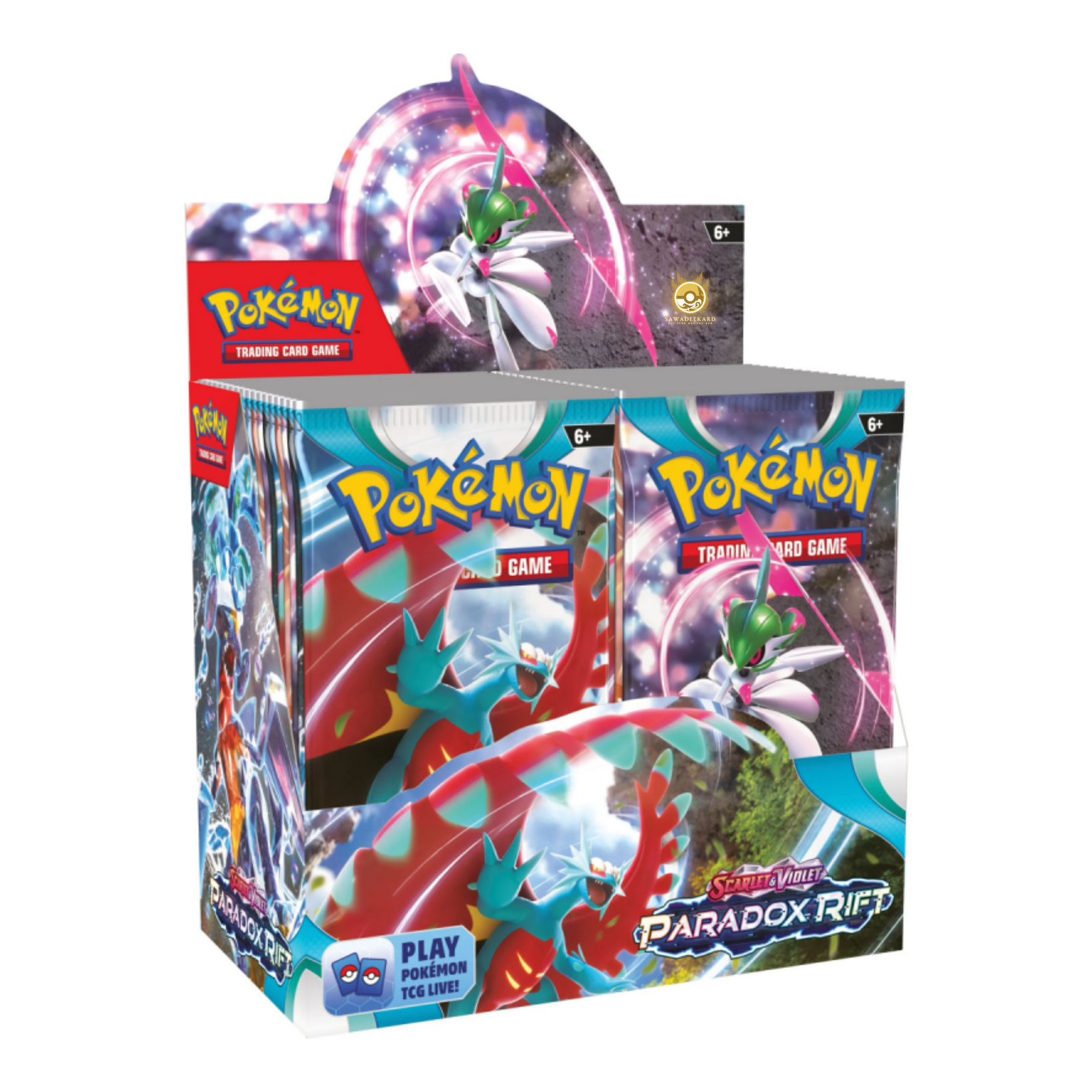 [ENG] Pokémon TCG: Scarlet & Violet SV04 - Paradox Rift Booster Packs ...